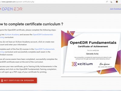 Free EDR Certification Training - Cybersecurity Leadership