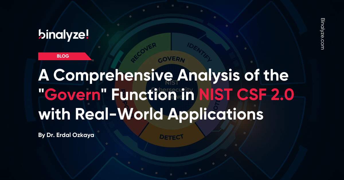 A Comprehensive Analysis of the Govern Function in NIST CSF 2.0 ...